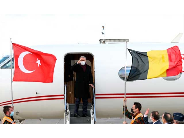 Milli Savunma Bakanı Hulusi Akar Brüksel'de Milli Savunma Bakanı Hulusi Akar Brüksel'de